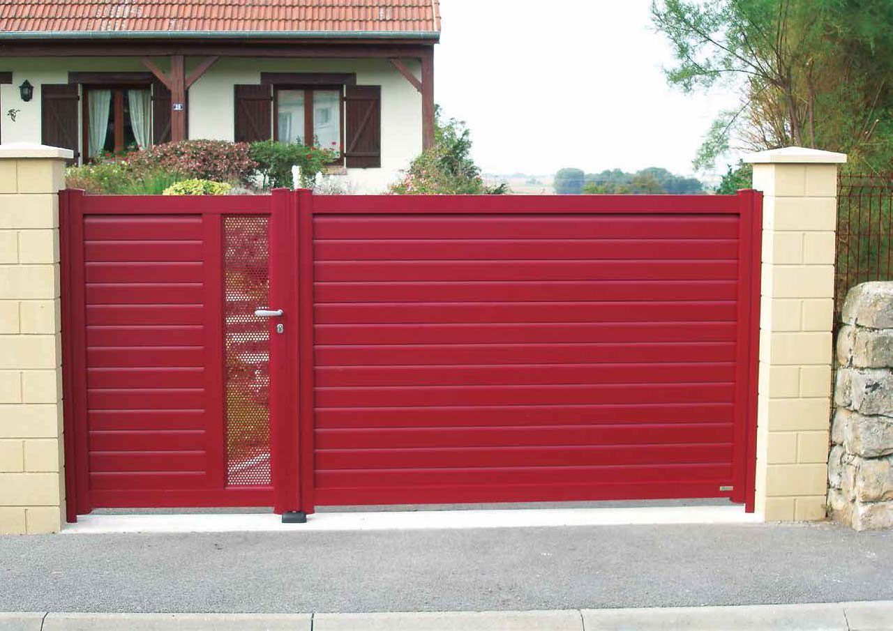 Portail Aluminium sur mesure / Clôture, Portillon Aluminium sur mesure ...
