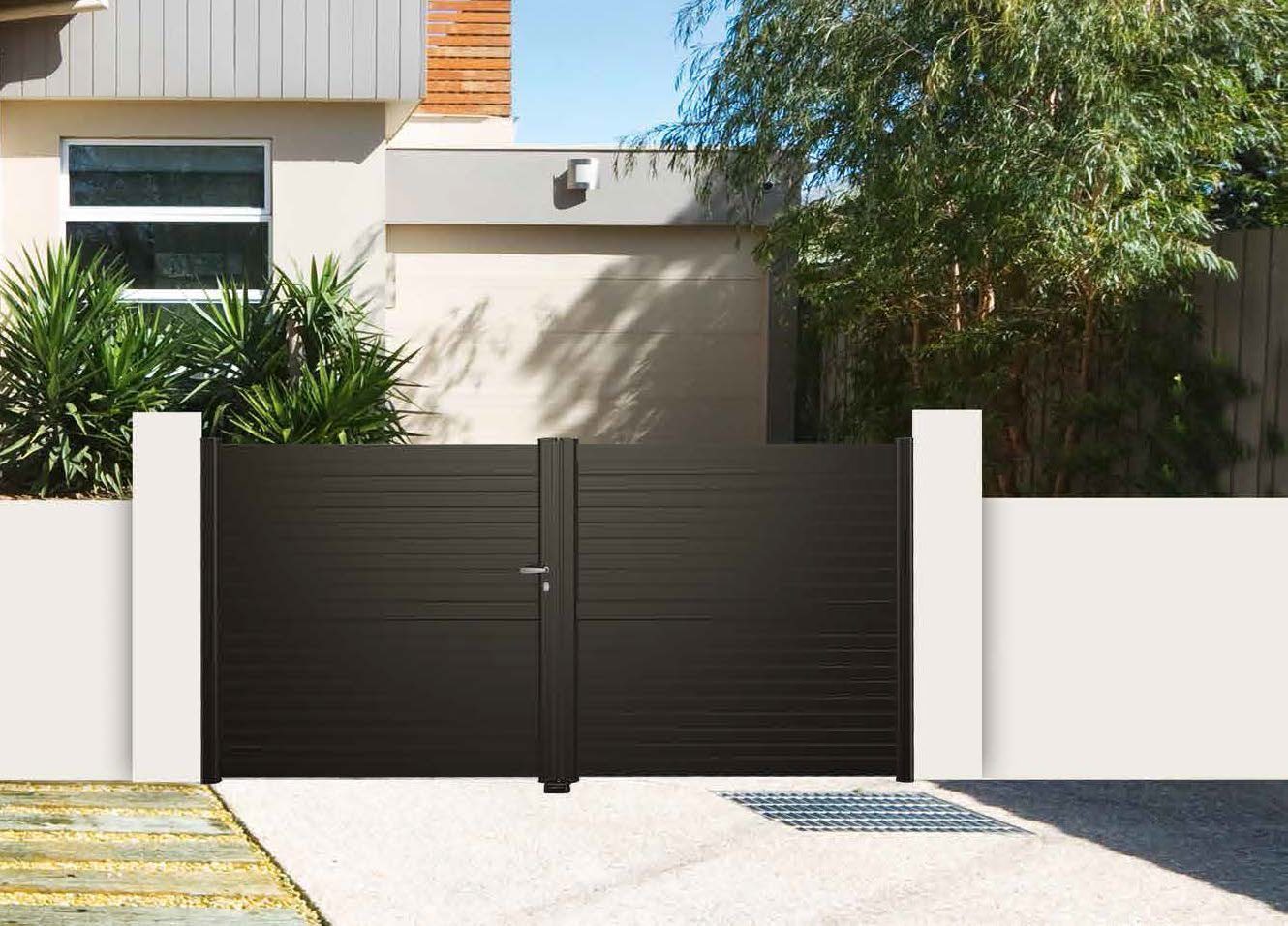 Portail Aluminium sur mesure / Clôture, Portillon Aluminium sur mesure ...